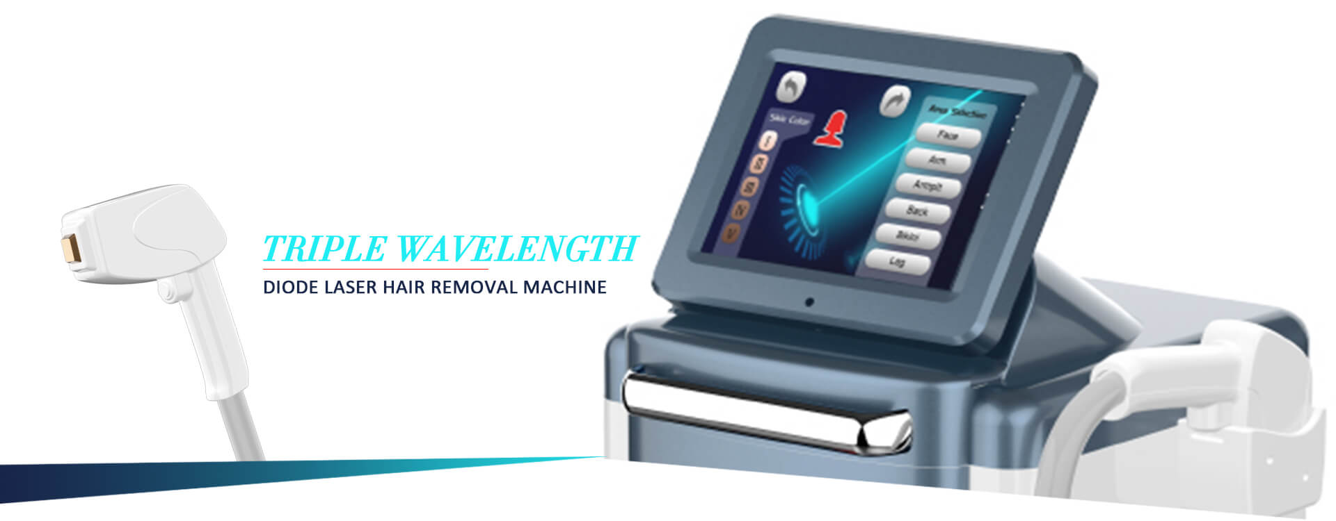 Triple Wavelength Diode Laser Hair Removal - Manufacturer | PrettyLasers