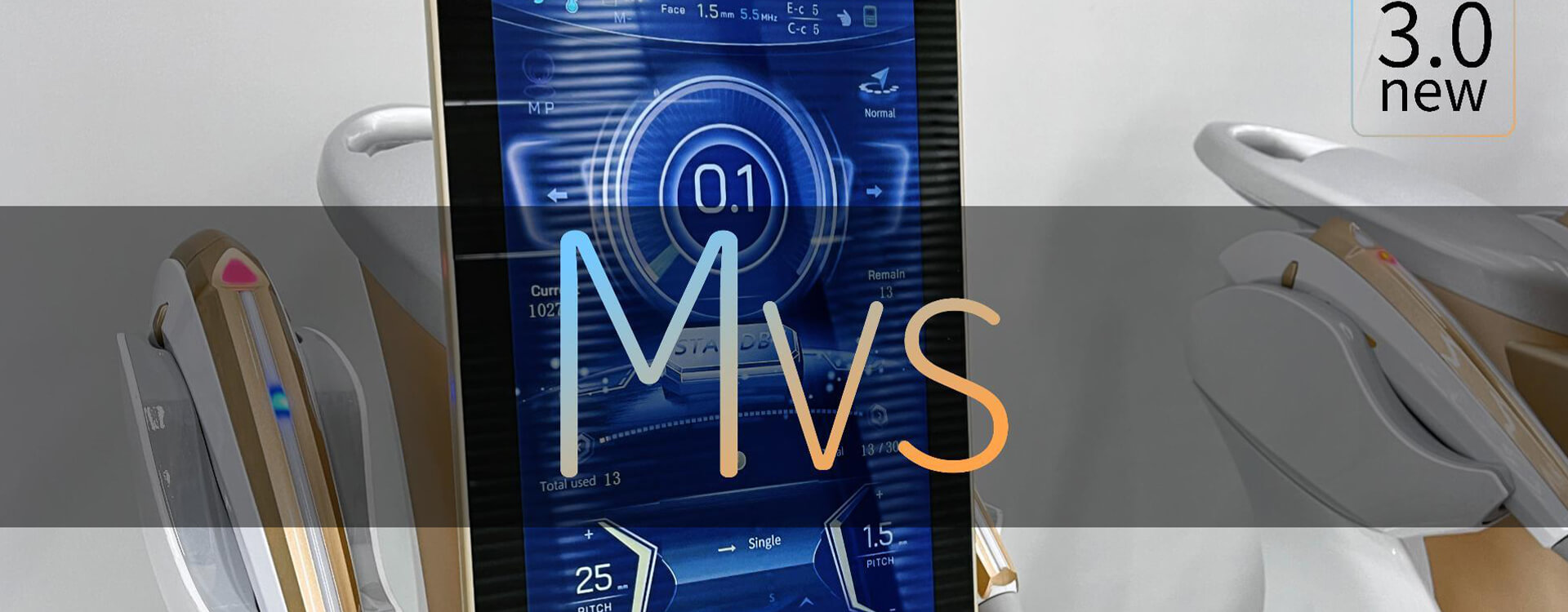 360 MVS HIFU machine with EMS and RF | PRETTYLASERS